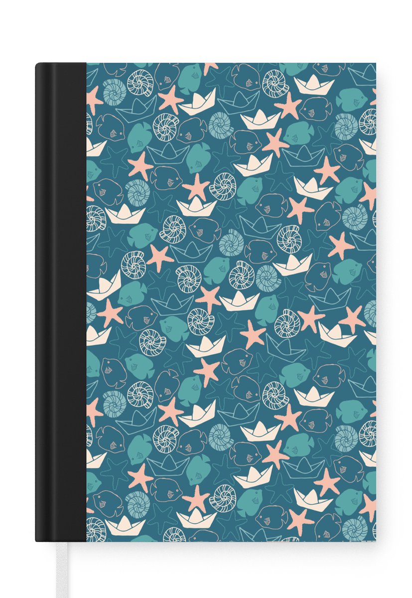Carnet - Carnet d'écriture - Motifs - Plage - Mer - Carnet - Format A5 ...