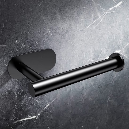 Premium Toiletpapier Houder - Zonder Boren - Zelfklevend - Wc Rol ...