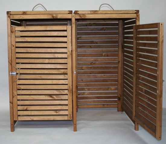 Container Ombouw Hout - 2 Containers | bol.com