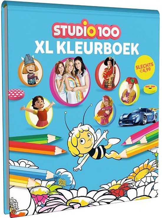Studio 100 : kleurboek extra large | bol.com