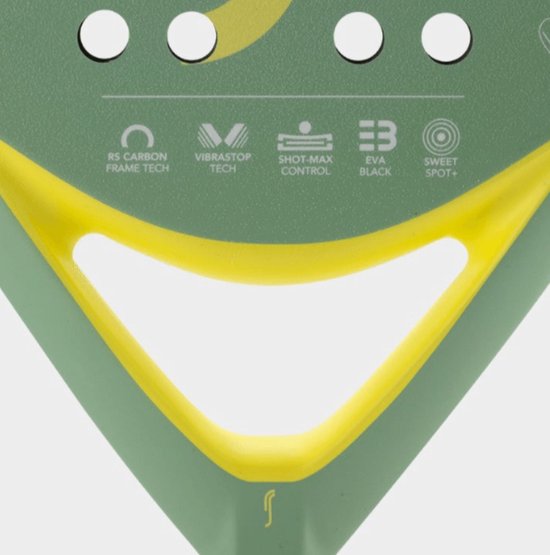 Padel racket - RS Padel - Dames - Cobra Apex - Groen/Geel | bol