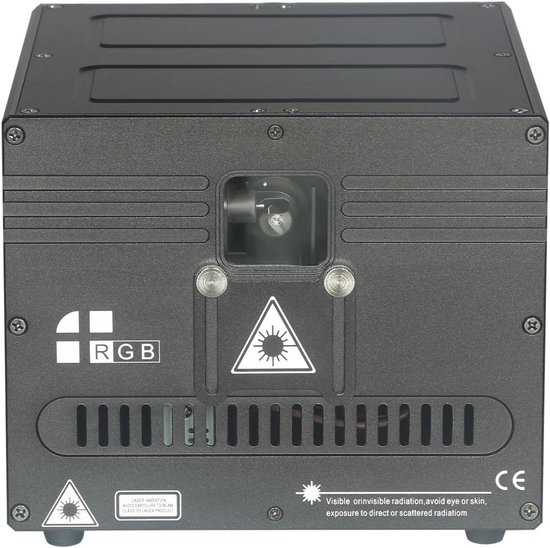 Krachtige 1W RGB Lasershow Projector voor Feest & DJ - DMX & ILDA ...