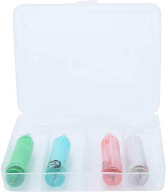 Egoods - LED Lokken Licht Set van 4 - Waterdichte Onderwater Vissen ...