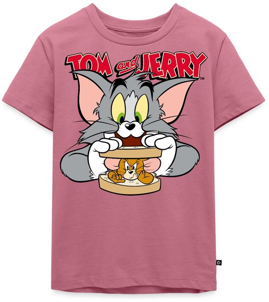 Tom En Jerry Sandwich Muis Broodje Premium T Shirt Kinderen | bol
