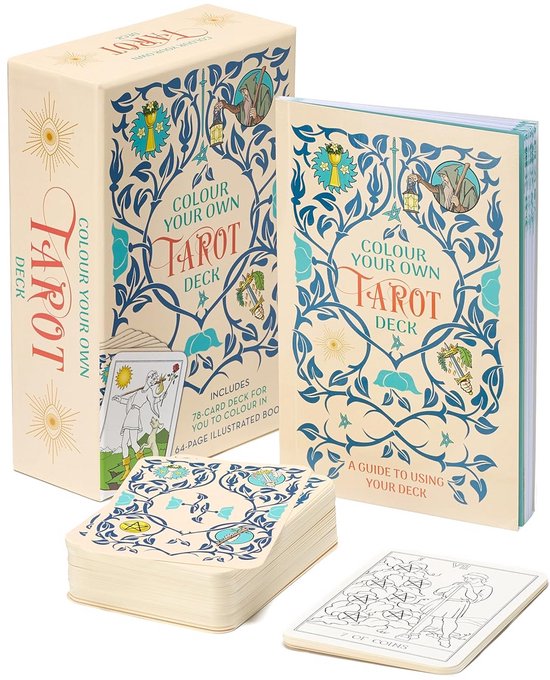 Tarotkaarten Set om Zelf in te Kleuren inclusief Handleiding | bol