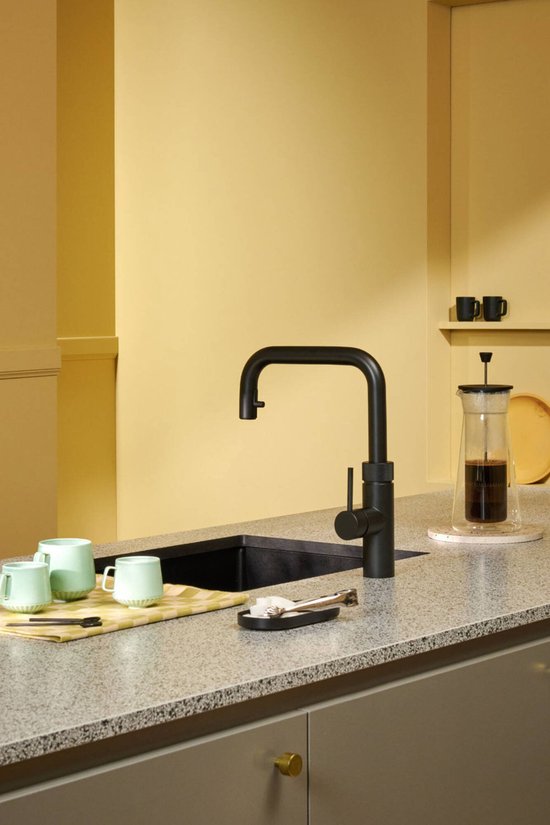 Quooker Flex Square met COMBI boiler en CUBE reservoir 5-in-1 kokend ...
