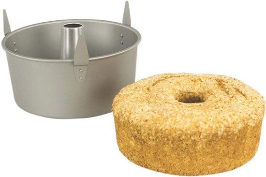 Angel Cake Pan 7x3 inch van Aluminium voor Perfecte Taarten | bol