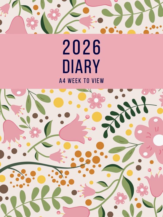 Agenda A4 Weekoverzicht 2026 – Dagplanning, To-Do Lijst en Notities | bol