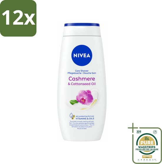 NIVEA Douchecrème Cashmere & Cotton Seed Oil 250 ml ...