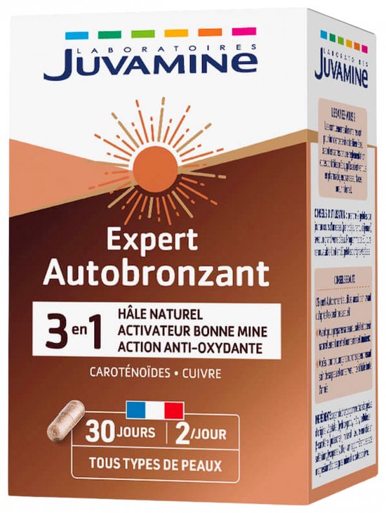 Juvamine Expert Zelfbruiner 3in1 60 Capsules | bol