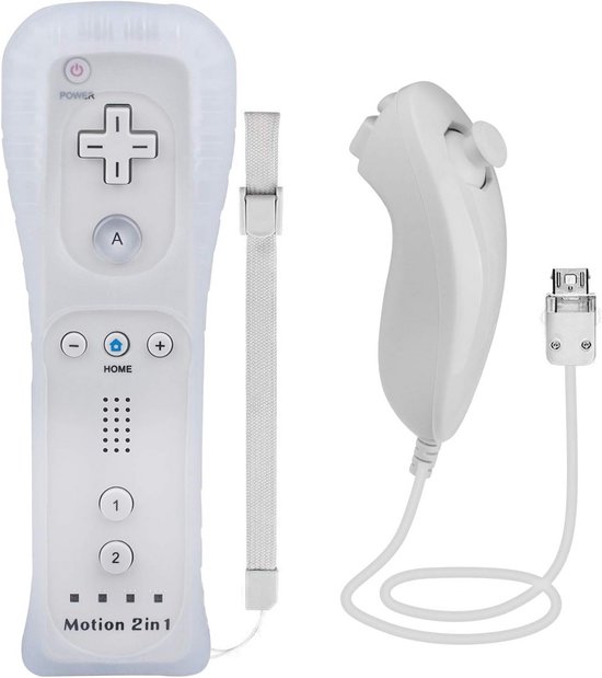 Manette Wii 2-en-1 avec Nunchuk pour Wii-Spelcomputer | bol
