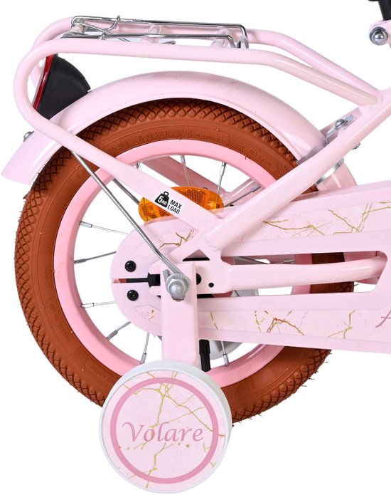 Volare Ashley Kinderfiets - Meisjes - 12 inch - Roze | bol