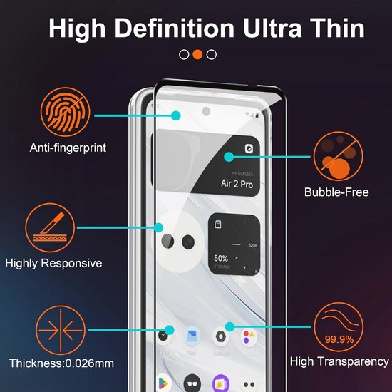 XREAL Beam Pro Hoesje met Schermbeschermer – Dunne, Transparante TPU ...