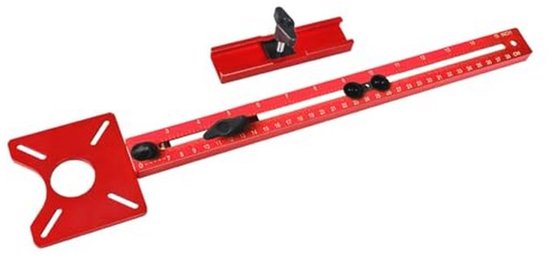 4-in-1 freesgroefbeugel en geleider voor freesmachines - perfecte ...