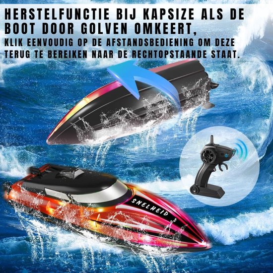 RWB® Bestuurbare Boot - RC Boot - Boot op Bestuurbare Afstand - 2 ...