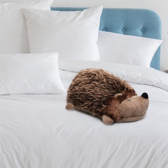 Warmwaterkruik 750ML met Zacht Pluche Egel Hoes - Lekvrij voor ...