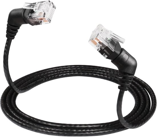 Cat6a Ethernet Kabel 10 Gbit/s - 360 Graden Hoek - Hoge Snelheid LAN ...
