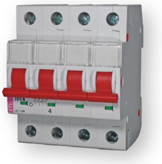 hoofdschakelaar 4P 40A HOOFDSCHAKELAAR 4P 40A | bol.com