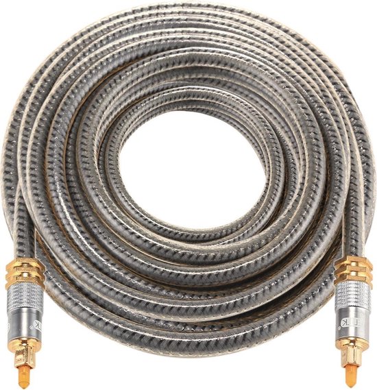 ETK Digital Optical kabel 8 meter / toslink audio male to male ...