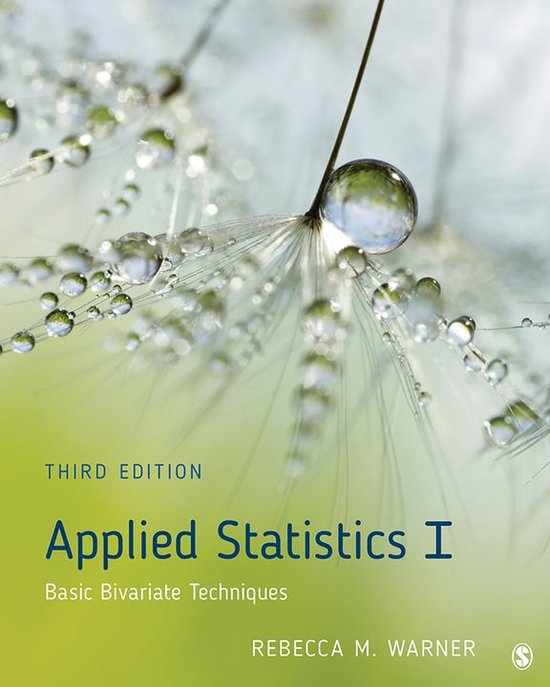 Applied Statistics I (ebook), Warner, Rebecca M. | 9781506352824 | Boeken | bol