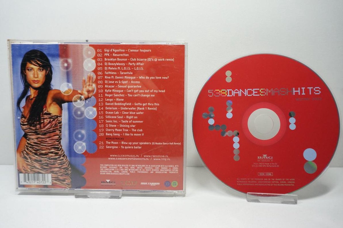 538 DANCE SMASH HITS WINTER 2002, various artists | CD (album) | Muziek ...