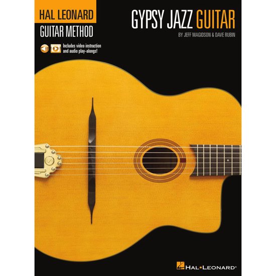 Hal Leonard Gypsy Jazz Guitar Method by Jeff Magidson & Dave Rubin ...