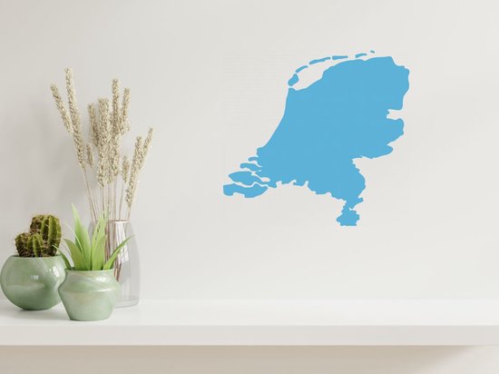 Stickerheld - Muursticker Nederland - Woonkamer - Nederland - Landkaart ...