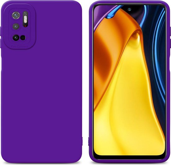 Cadorabo Hoesje geschikt voor Xiaomi RedMi NOTE 10 5G / POCO M3 PRO 5G in FLUID DONKER... | bol