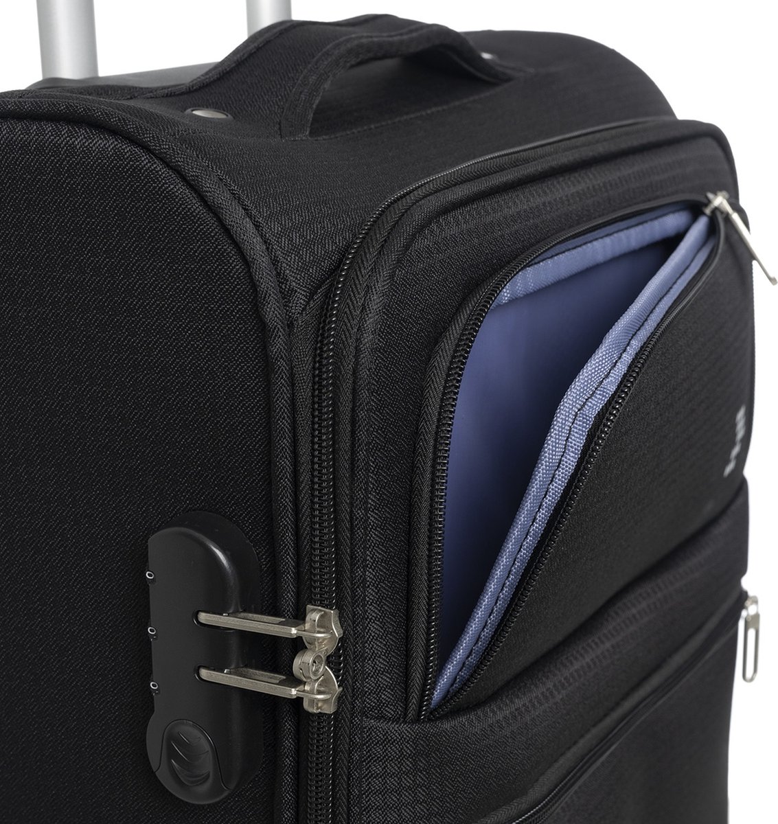 Travelbags Handbagage zachte koffer / Trolley / Reiskoffer - The Base ...