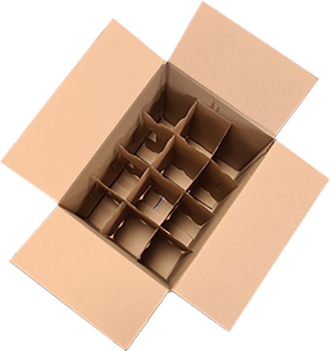 Wijndoos - Flessendoos - 12 Flessen per doos - Verhuisdozen ...