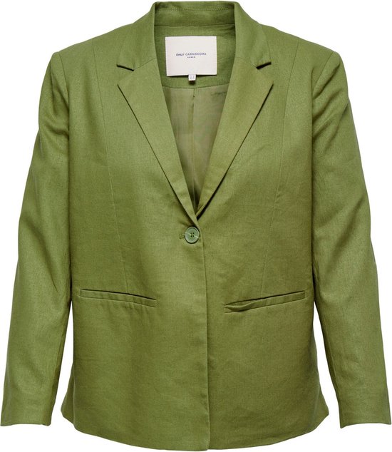 Only Carmakoma Carola-Caro blazer groen 46 | bol.com
