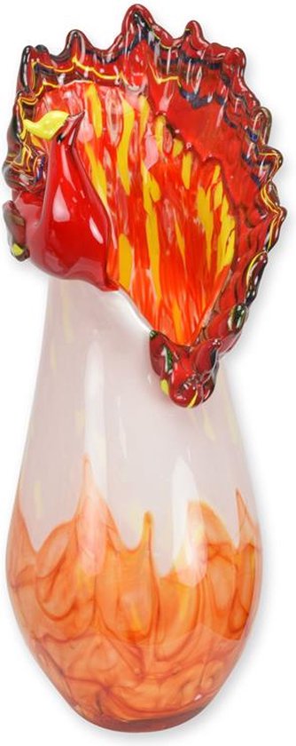 Duif - Vaas - Murano stijl - 50 cm hoog | bol