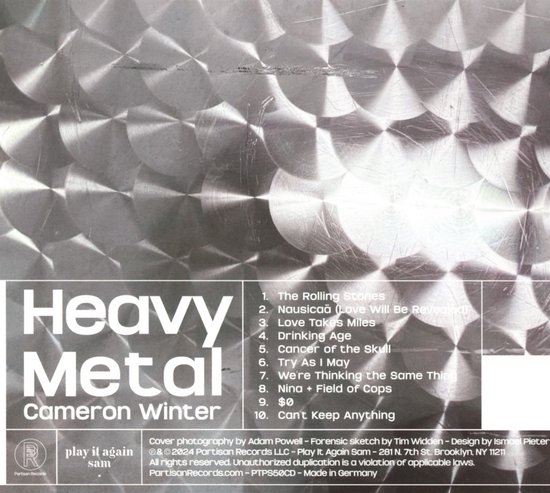 Cameron Winter - Heavy Metal (CD), Cameron Winter | Muziek | bol