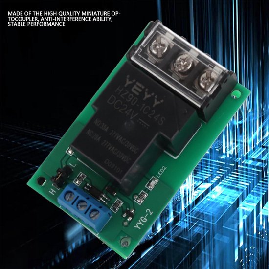 1-Channel Relay Power Switching Module with Optocoupler-Disposable ...
