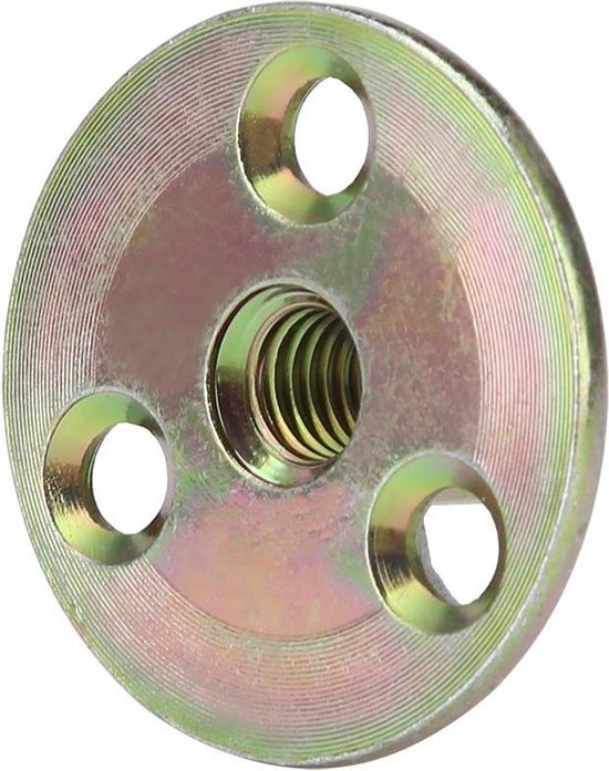 Meubelbevestigingsmoeren - Pakket van 5 borgmoeren voor ingebedde schroeven - Duurzaam... | bol