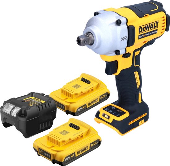 DeWalt DCF 892 D2 accu-slagmoersleutel 18 V 812 Nm 1/2" borstelloos ...