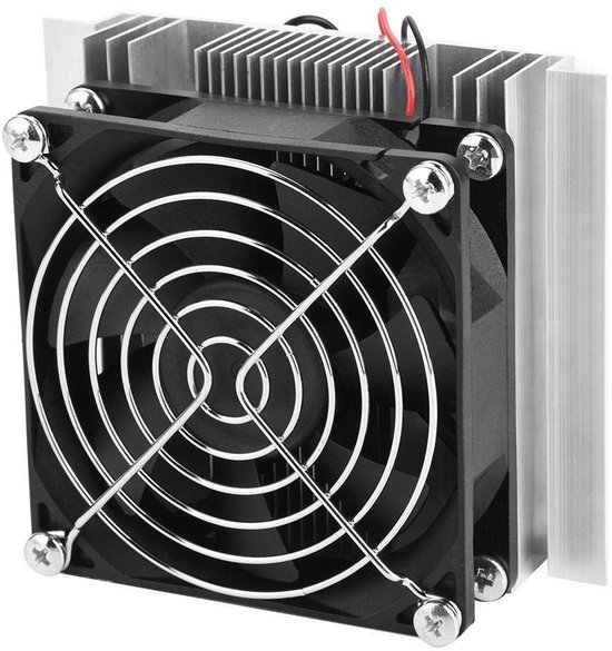 Thermo-elektrische Peltier Cooler 72W - 12V met ventilator - 6A | bol