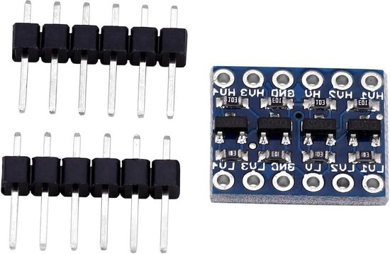 4 kanalen Bidirectionele IIC I2C Logic Level Converter Module - 5V naar ...