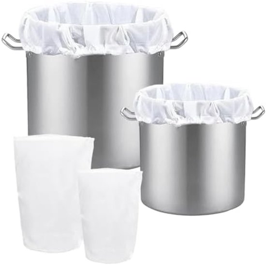 Selbro ® Polyester Filterzakken voor Voedselbereiding - Set van 2 | bol