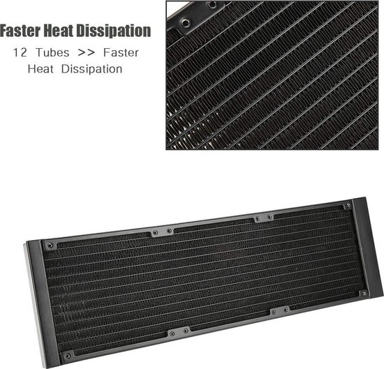 12 Buizen Warmtewisselaar - Snelle Warmteafvoer voor Computer Chip ...