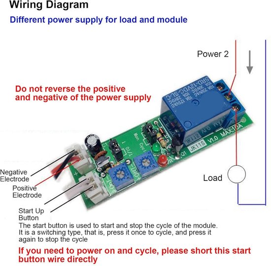 Vertraging Instelbare Oneindige Cyclus Timer Tijdrelais Loop Module ...