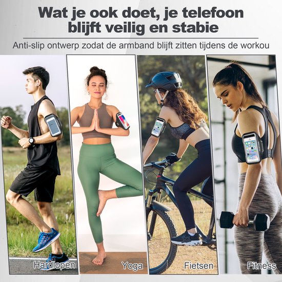 Hardloop Telefoonhouder - Hardloop Armband Telefoon - Telefoonhouder ...