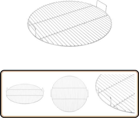 vidaXL Barbecuerooster - Ø54 cm - 304 Roestvrij Staal Grillroosters ...