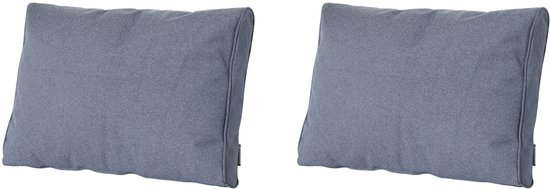 Madison - Lounge Profi-Line Manchester denim grey - Ca. 40x60 cm - Set ...