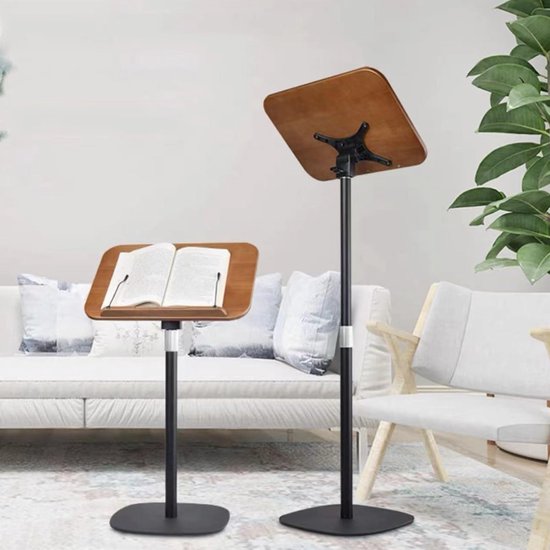 Houten Dirigent Muziekstandaard, Lifting Podium Preekstoelen Draagbare ...