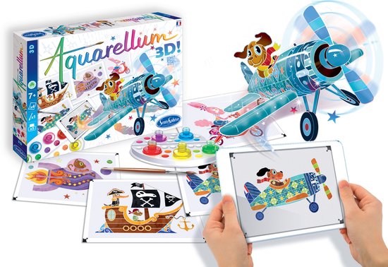 Sentosphère schilderen Aquarellum 3D avonturiers creatief speelgoed. | bol