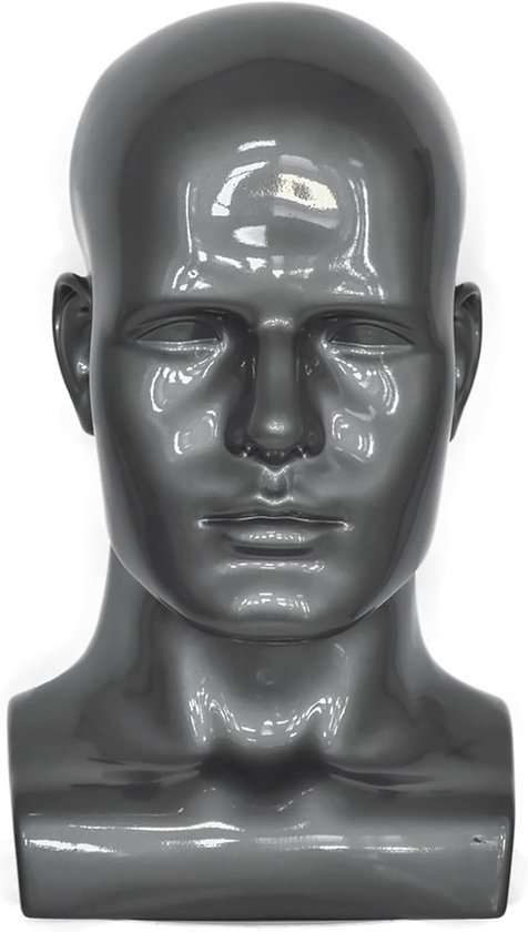 PVC Etalagepop Hoofd Man voor Styling en Display - Manicure Dummy en ...