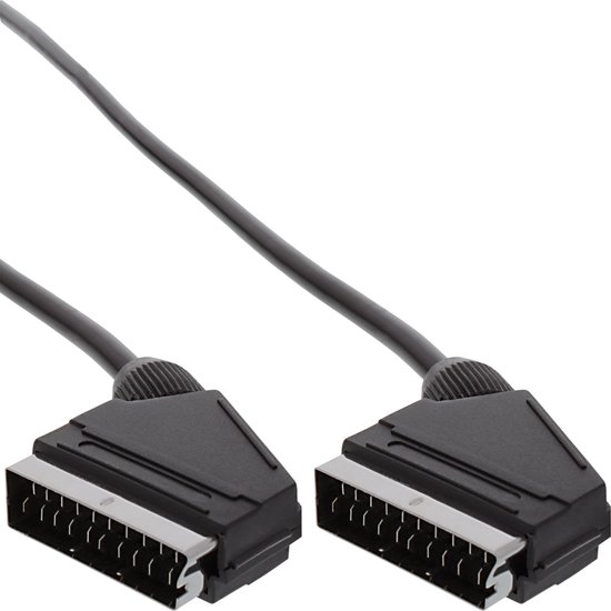 InLine 89975 SCART-kabel 5 m Zwart | bol