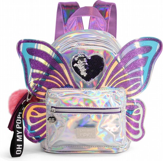 Oh My Pop! Fashion Backpack Wings Rugzak met vleugels 27cm | bol.com