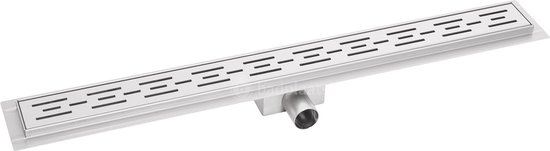 Badplaats Douchegoot 80 cm BP03 - Douchedrain met RVS Rooster - 7 cm ...